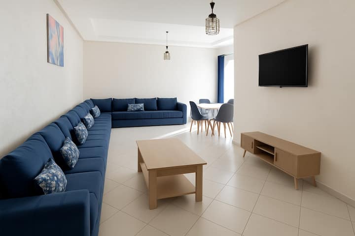 ÉVasion Marine 3 Chambres & Piscine - Bouznika