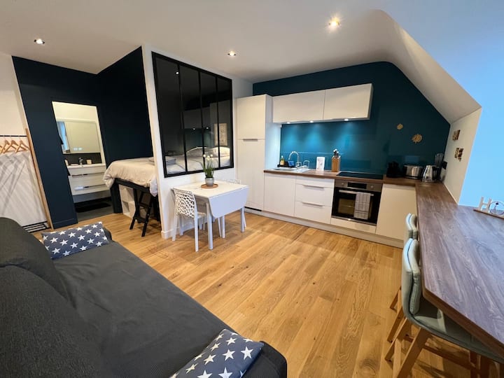 Studio Moderne Sur Le Port Et Près De La Plage - Batz-sur-Mer