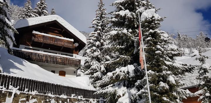 Charmantes Chalet Mit Panoramablick - Belalp