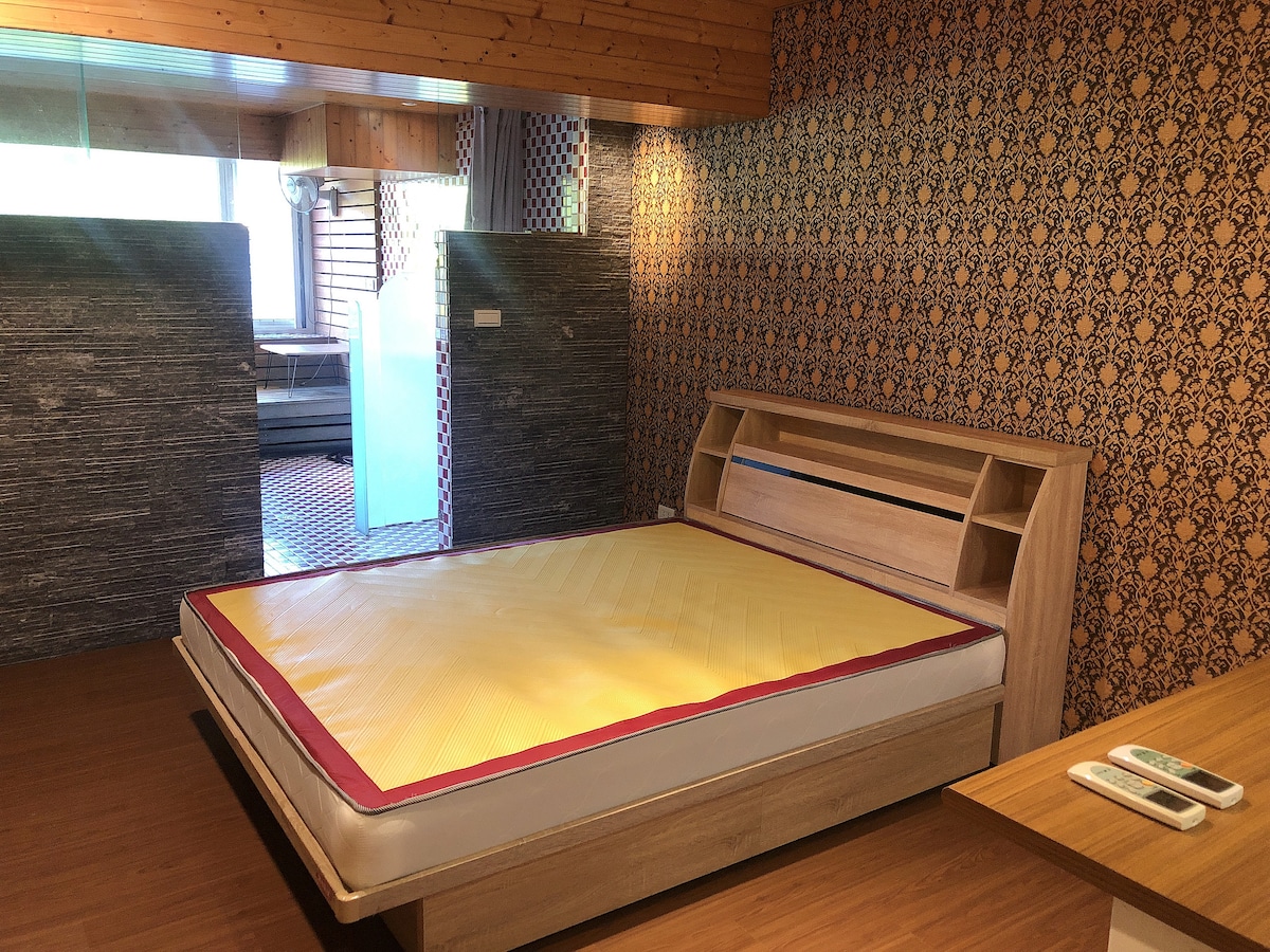 Habitación con vista a la montaña Yangming con aguas termales naturales ...