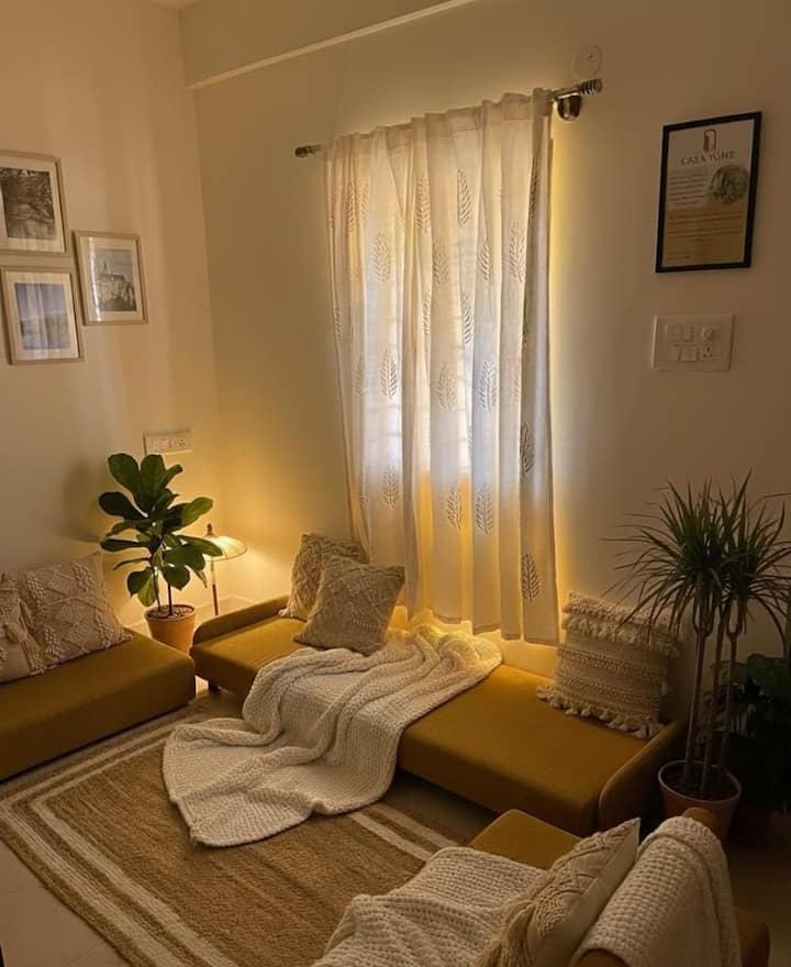 Cosy Boho Studio In Hsr Layout | Casa Yume Bloom - Bangalore