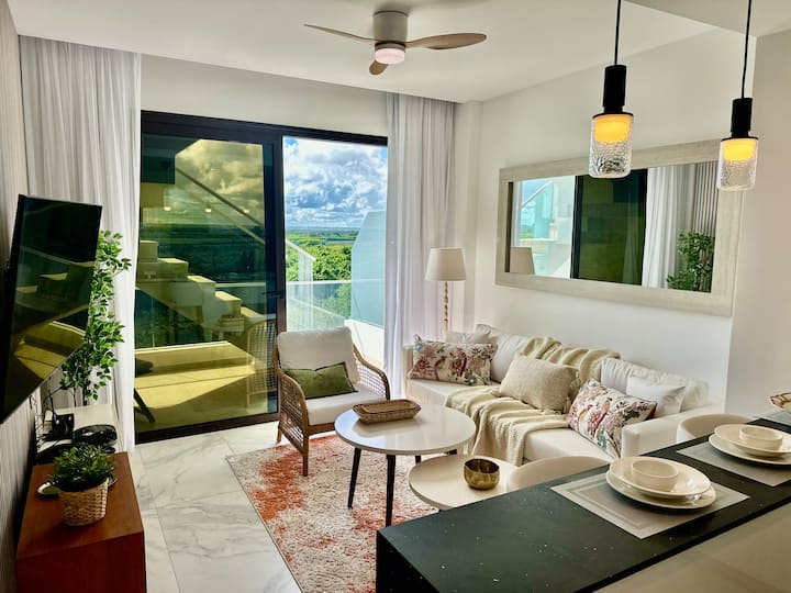 Whirlpool Penthouse 1 Br, Cana Rock Star, Cana Bay - Punta Cana