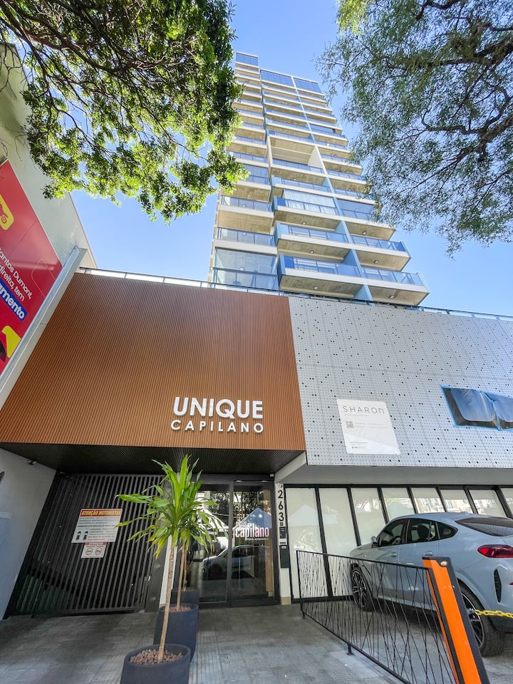 Loft Estiloso • Vista Prime & Localização Top - マリンガ