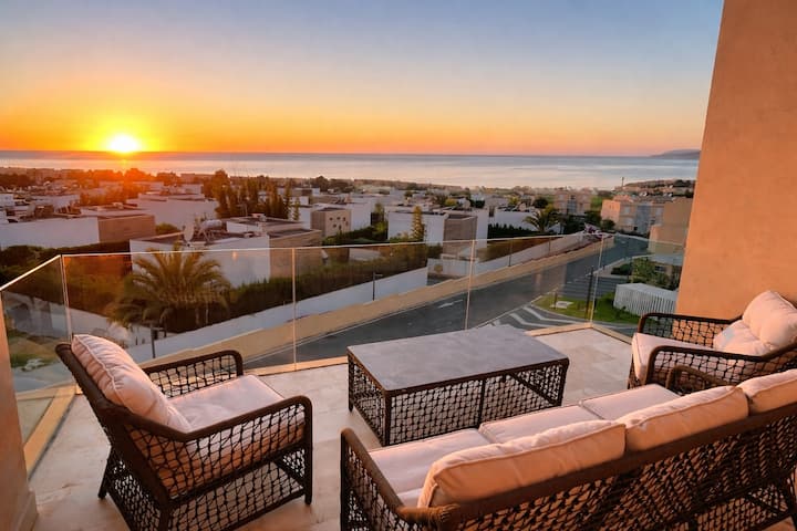 Cosy Duplex Avec Vue Océan - Taghazout