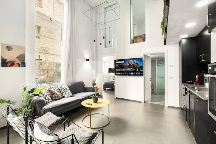 Hayarkon 4br Garden&hot-tub - Tel Aviv-Yafo