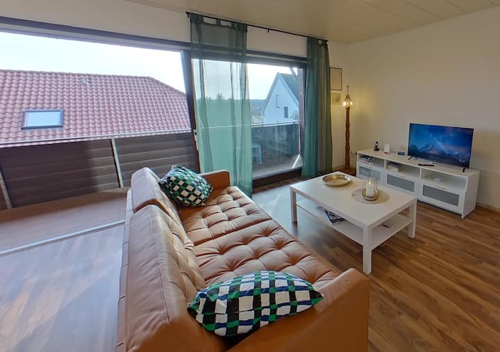 Hillside Apartment With Garden And Balcony - Tecklenburg