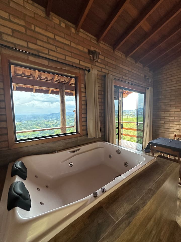 Chalé Iii Pico Dos Pássaros No Alto Da Montanha - Socorro