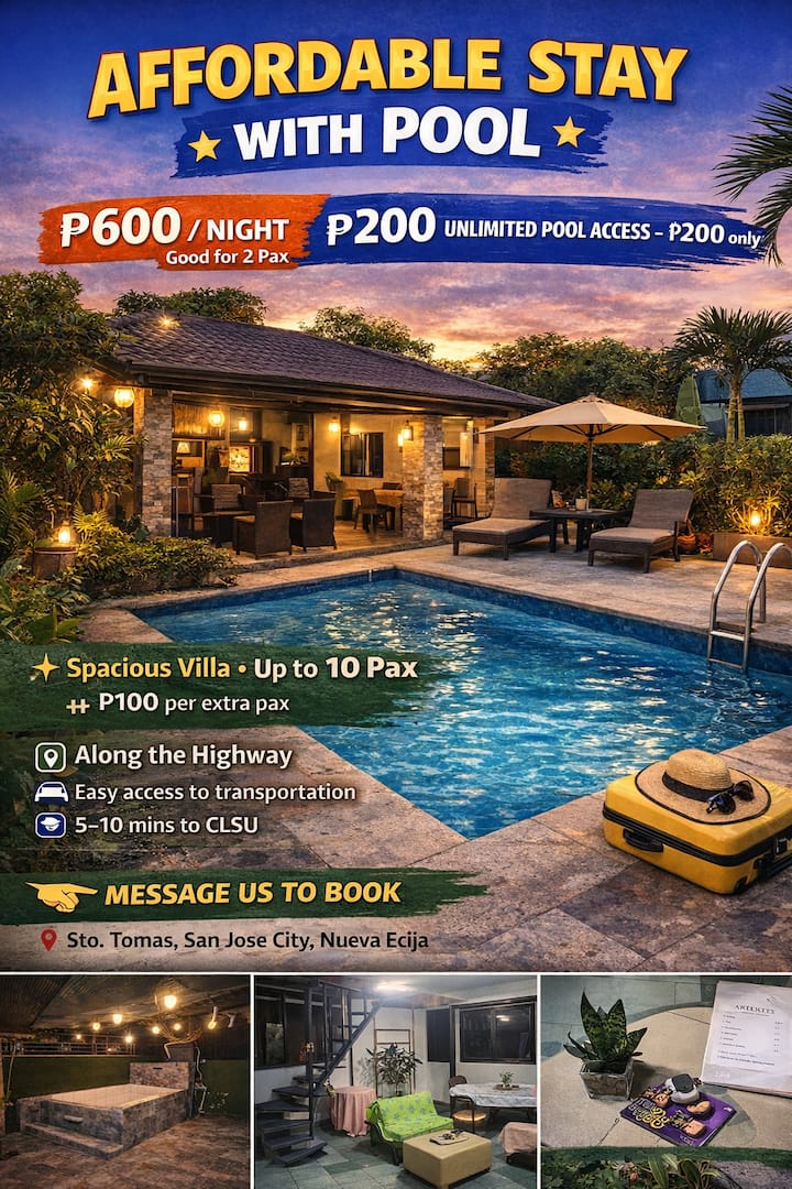 Minipoolstay • 5 Mins To Clsu • Payonlywhatyouuse - 聖荷西