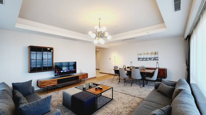 Daily Rent With Forest View, Lux 4+1 Flat, Maslak - Istanbul