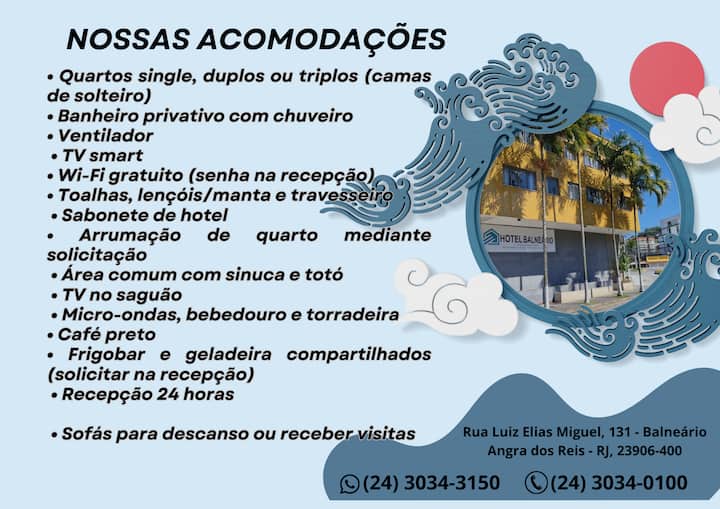 Hotel Balneario - Angra dos Reis