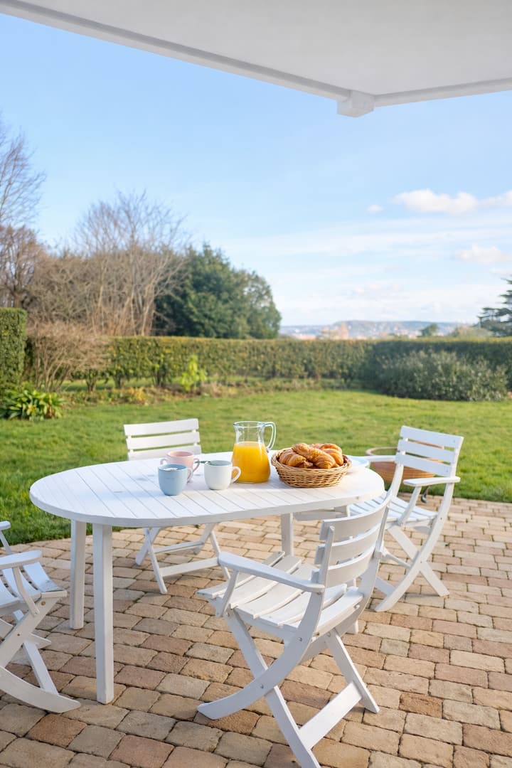 La Terrasse Fleurie,  F3-résidence Piscine Tennis - Plage de Villers-sur-Mer