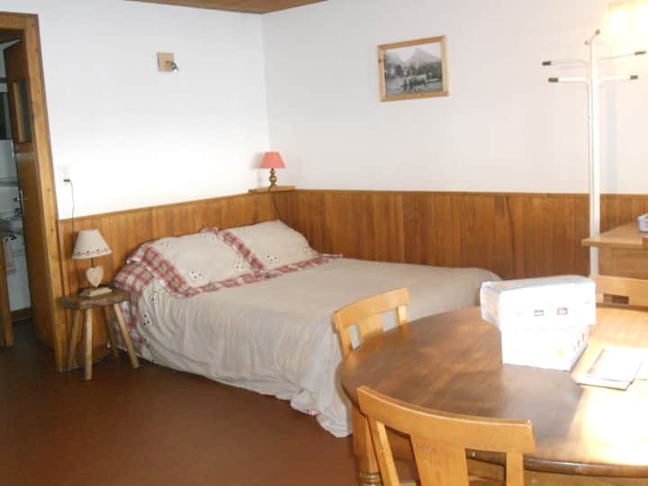 Studio Montagnard Et Rustique, 4 Personnes - La Clusaz