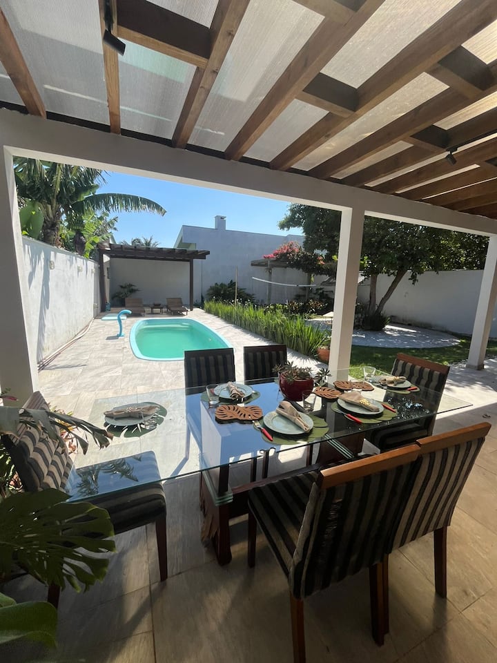 Casa Completa Com Piscina Perto Da Praia Da Vila - Imbituba
