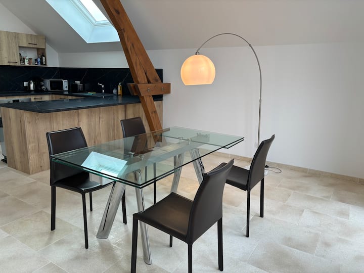 Appartement Deux Chambres Rénové Proche Bâle - Bartenheim