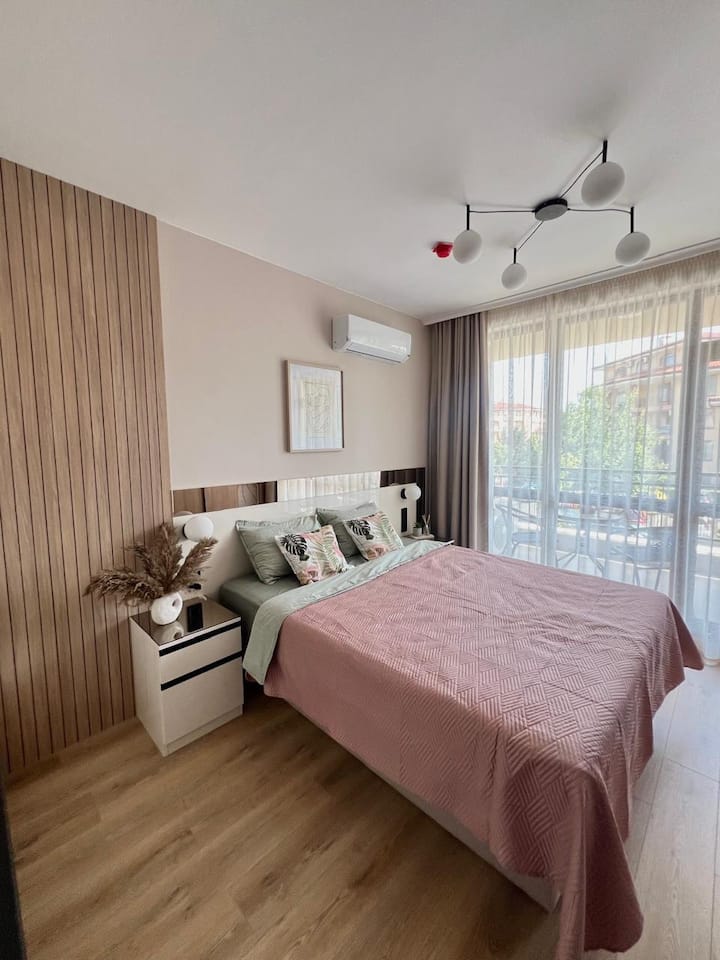 1.4 Новая студия. Top локация. Sorrento Sole Mare - Sweti Wlas