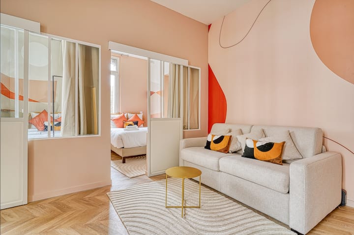 Confortable 3 Pièces Avec Climatisation - Courbevoie