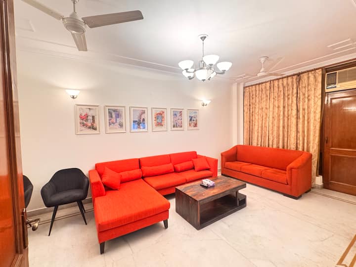 Spacious 3br Central Delhi Stay - ニューデリー