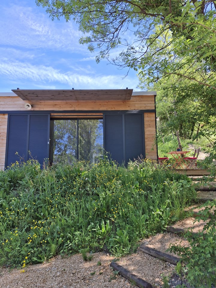"La Mésange Bleue",
Maison Bois éCologique - Savoillan
