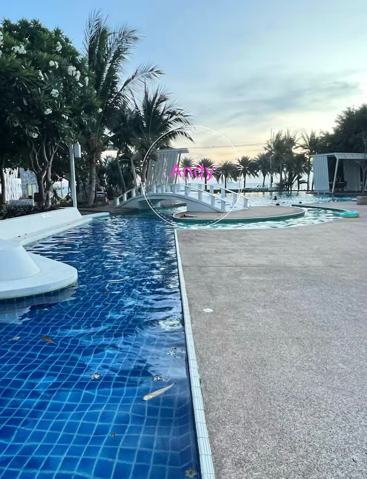 Lf4中天lumpini海景公寓/靠近海滩/度假休闲/可做饭/一居一卫/可长租 - Thailand