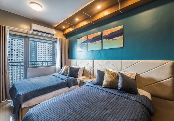 City Condo Near Megamall & Mrt Shaw Pool Netflix - Pasig