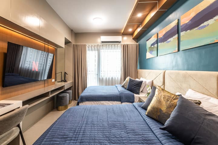 2double Beds, Near Sm Megamall, Mrtshaw Fame, Pool - Pasig