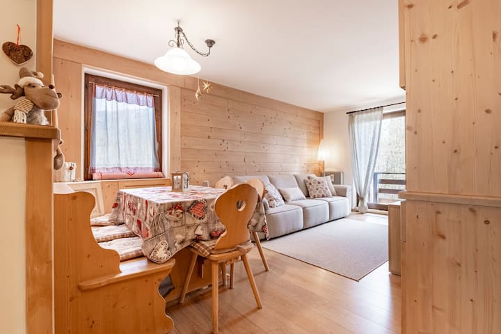 Veronza:appartement Alpin Avec Balcon Forêt, Wi Fi - Castello-Molina di Fiemme