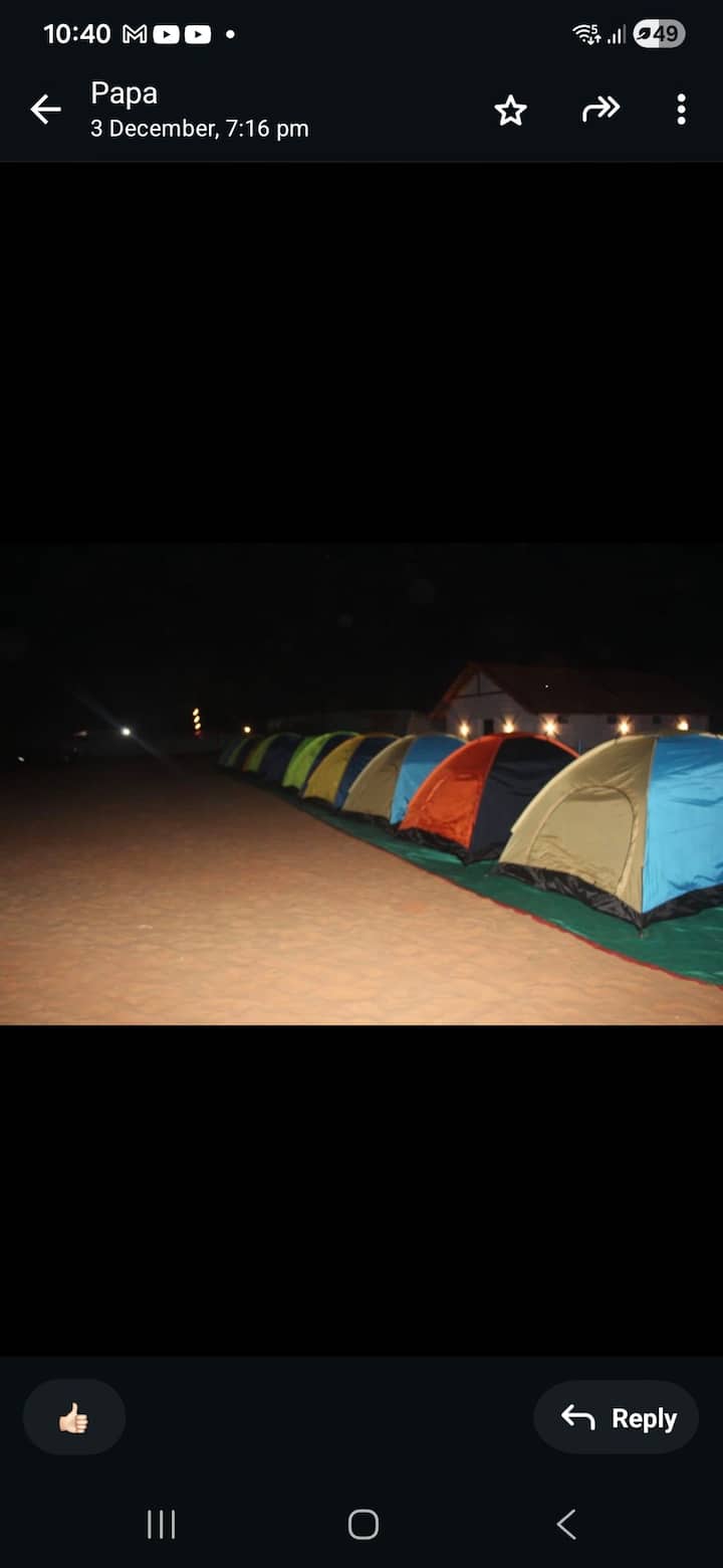 Tents @Coastal Roots - Kumta