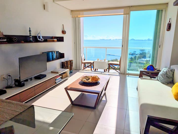 Luxury Beachfront 2br | Big Pool | Private Rooftop - Cancún