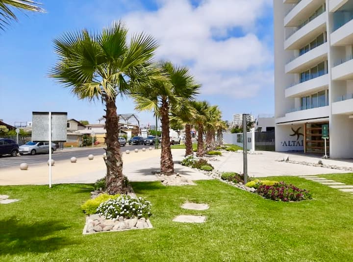 Hermoso Departamento Nuevo A Metros De La Playa. - Concón