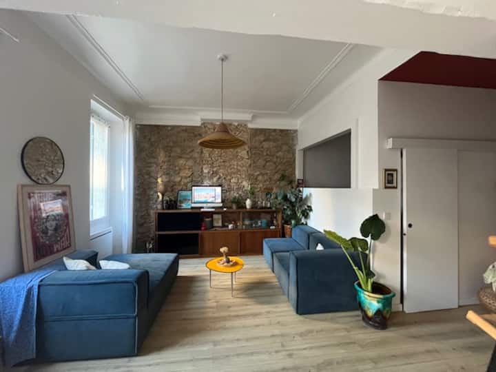Coeur Camas-chave, T3 Avec Chat 2 Chambres, 2 Lits - Marseille