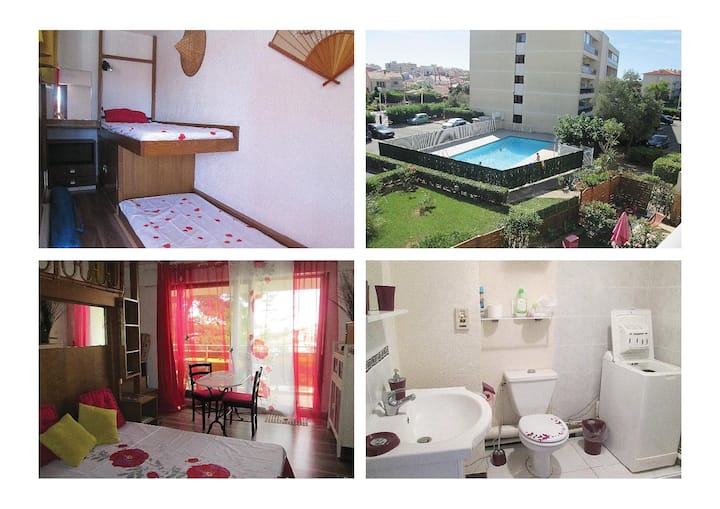 Studio Cosy, Calme Et Sécurisé. Séjour Relaxant ! - Canet-en-Roussillon