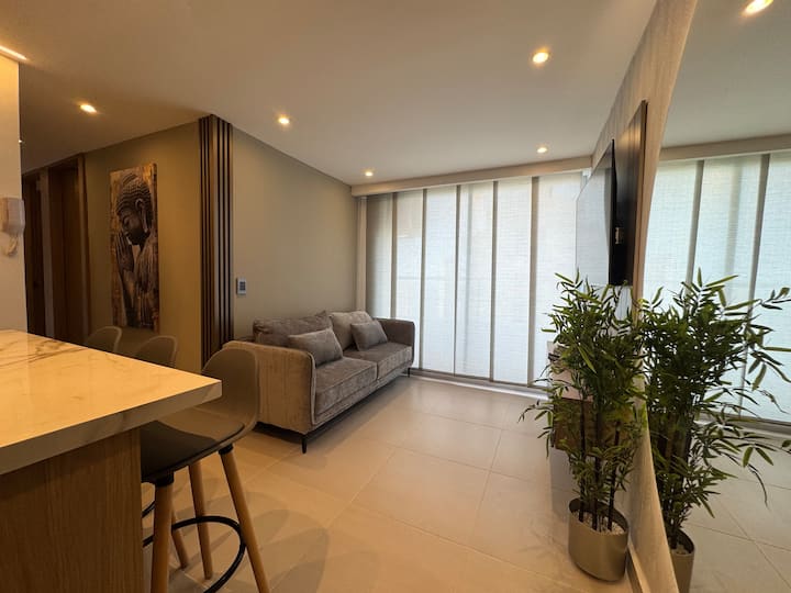 Lujoso Apartamento Con Vista Al Mar - Cartagena