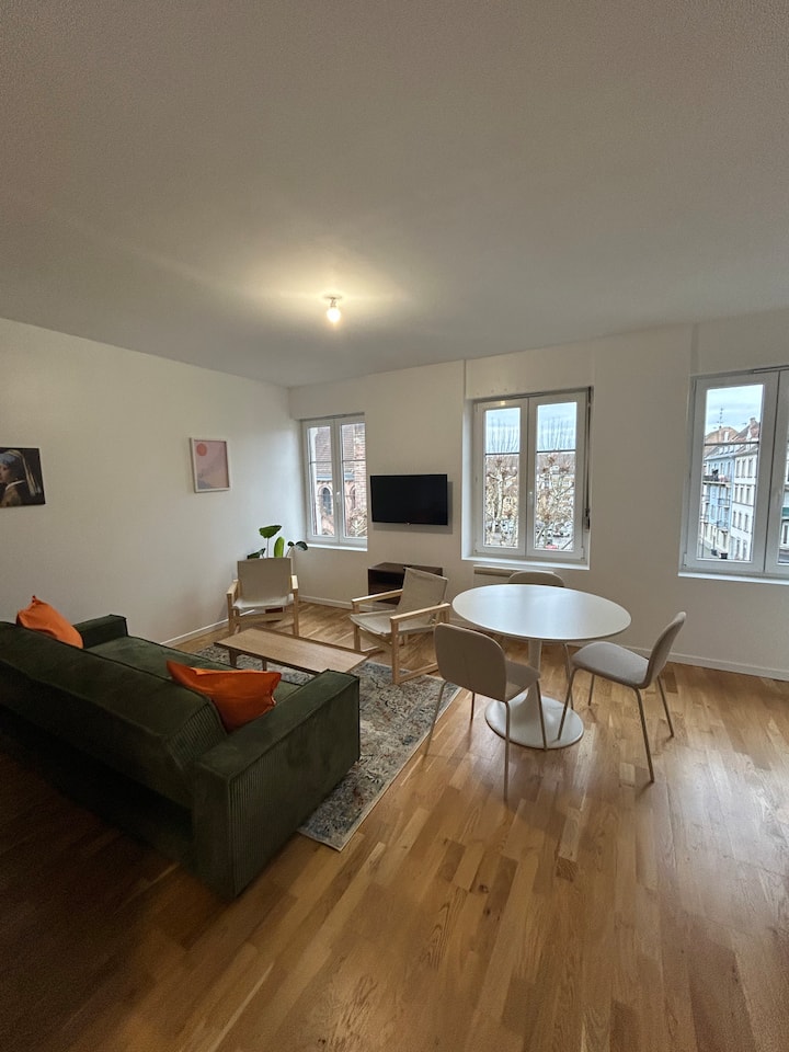 Grand Appart Moderne & Cosy à Strasbourg - Strasbourg