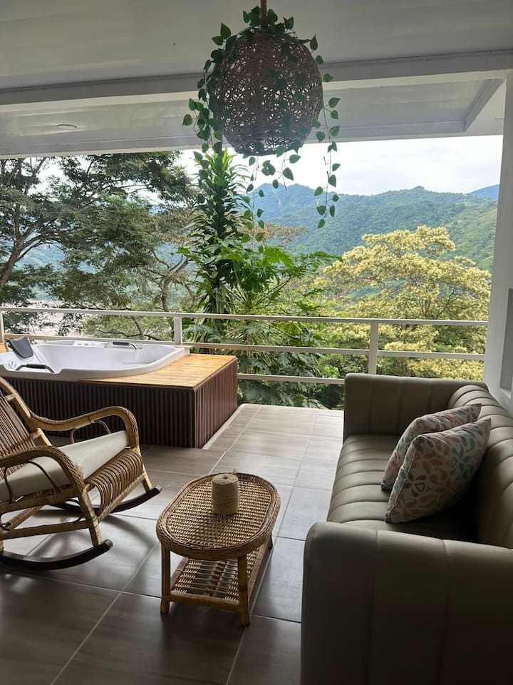 Cabaña Amanecer Con Jacuzzi Vista A Las Montañas. - Villavicencio