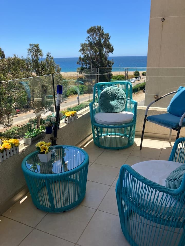 Full Equipado Con Vista Al Mar Y Al Bosque - Papudo