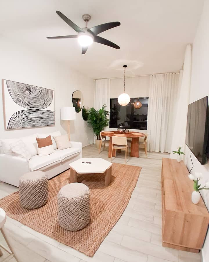 3-2c Puntacana 1br Jacuzzi Privado + Playa A 5 Min - Punta Cana