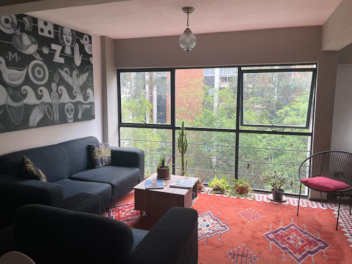 Comfortable, Quiet Flat In Fun Hip Neighborhood. - Mexico City