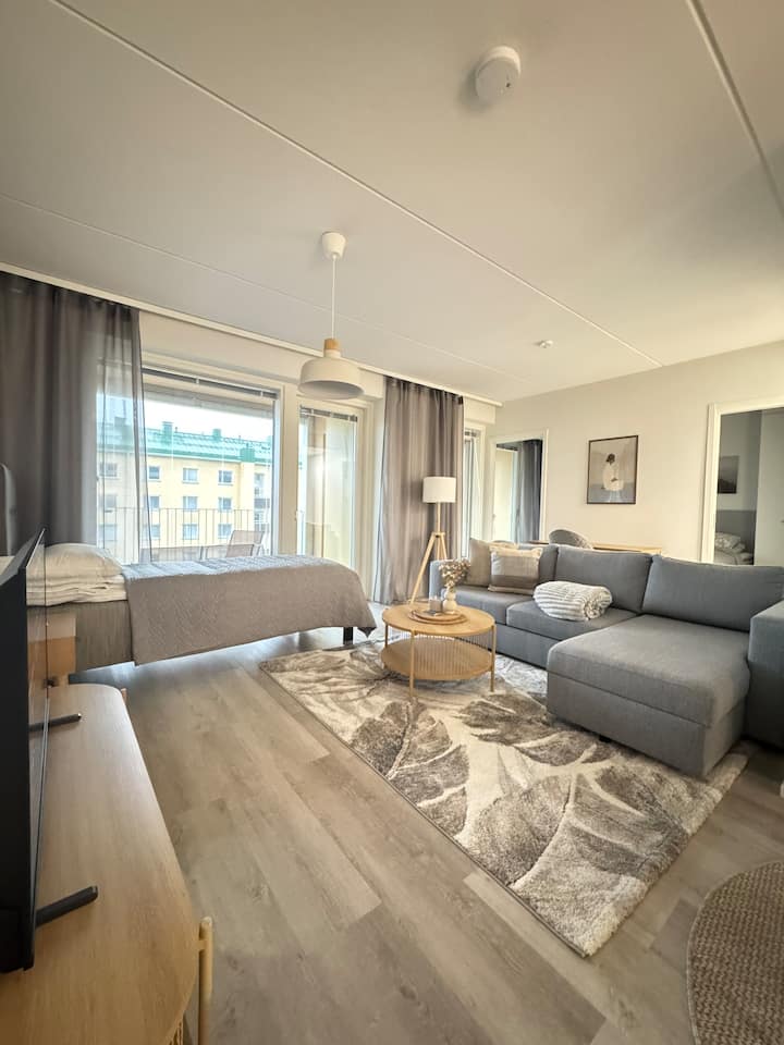 Pramea | 55m2 | Sauna | Pyykinpesukone | Parveke - Finlande