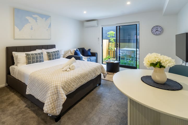 Modern Studio Near Stadium, Dining & City Fun - Christchurch