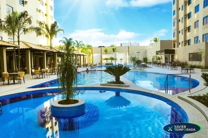 Boulevard Suíts, 7°andar, Apto 718,pra 5 Pessoas. - Caldas Novas