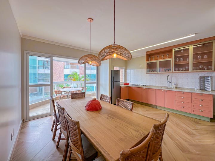 Apartamento Lindo Com Vista Para Praia Do Itaguá! - Ubatuba