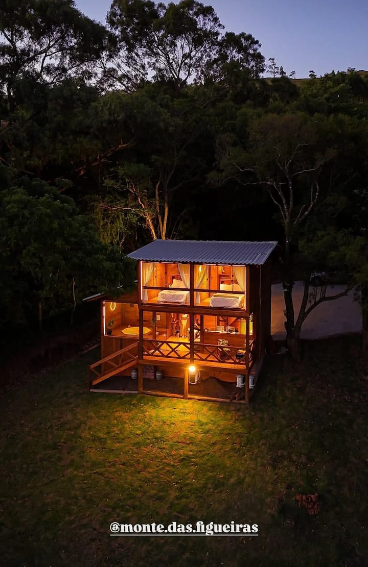 Cabana Automatizada, Tecnologia E Natureza Juntas. - Brasil
