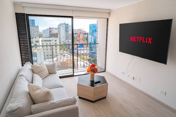 Estreno Miraflores • 2br/2ba • Kennedy / Larcomar - Peru