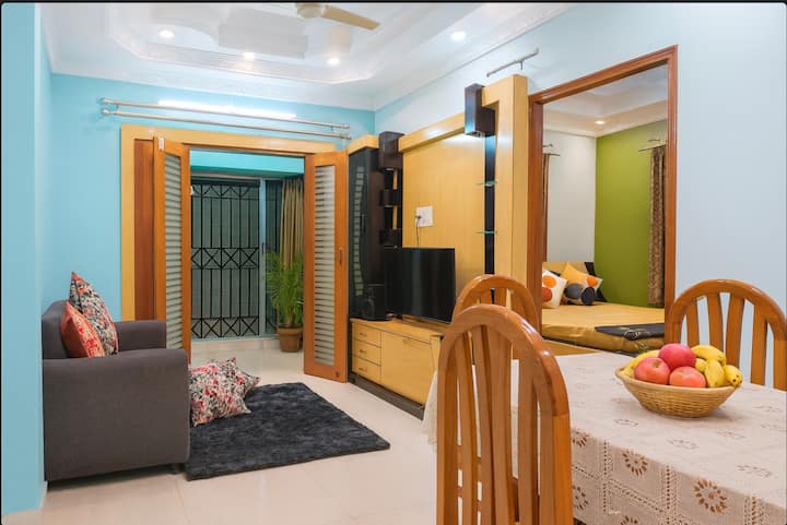 Prime South Kolkata 3bhk| Kitchen,wifi & Balcony - Howrah