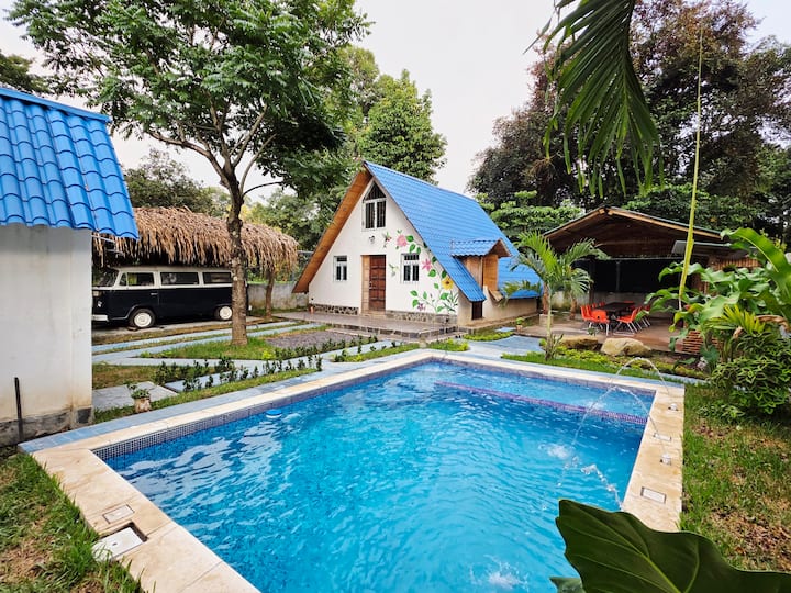 Casa Colibrí Cabaña Con Piscina Cerca De Irtra Reu - Chiapas
