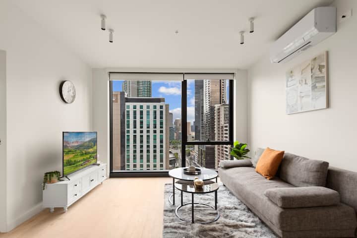 Elegant 1br Southbank | Premium Pool/sauna & Gym - Melbourne