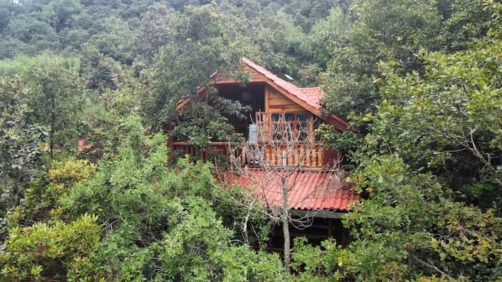 Cabaña Con Balcón Privado Y Clases De Escalada. - San Cristóbal de las Casas