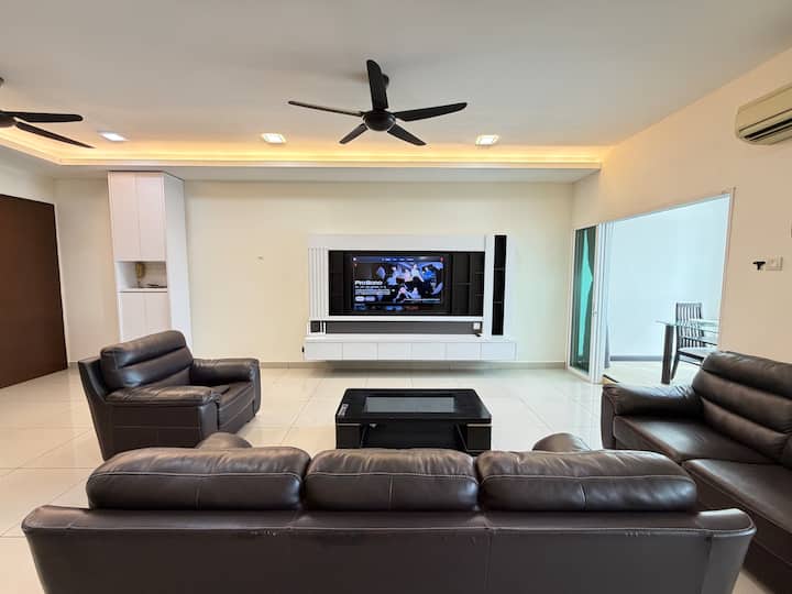 6pax 3 Br Withbrt@citycenter 5minto Sununi-sunmed - Subang Jaya