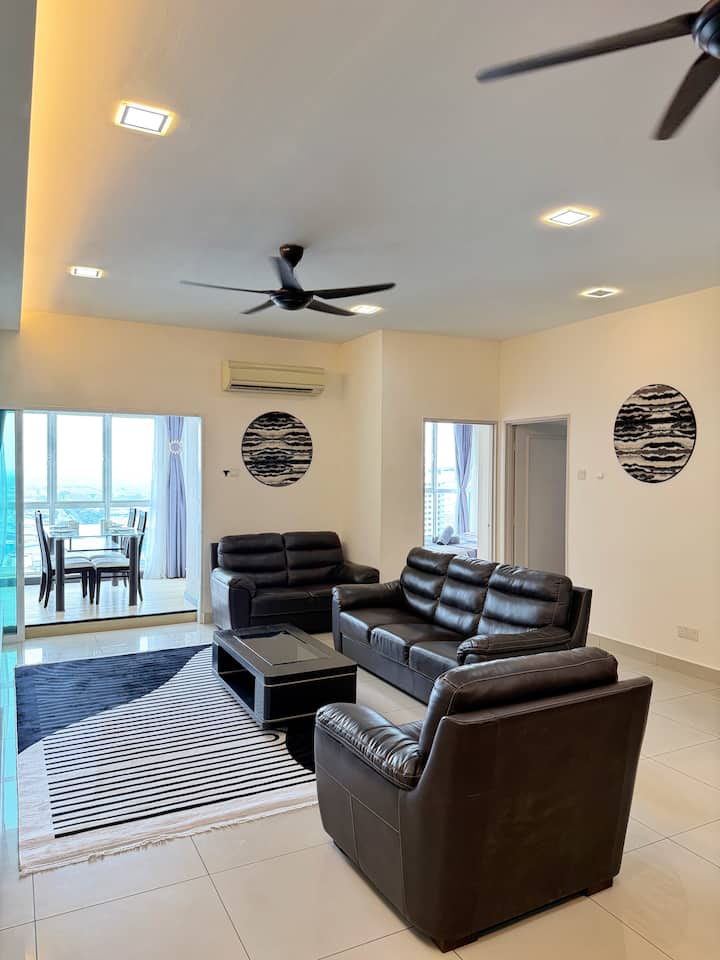 6pax 3 Br Withbrt@citycenter 5minto Sununi-sunmed - Subang Jaya