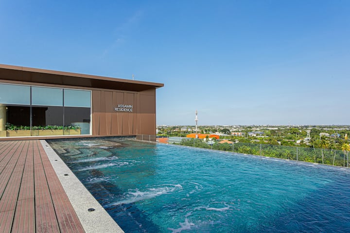 เดอะวัน ราชพฤกษ์ I 2 ห้องนอน วิวเมืองนนทบุรี - Tailandia